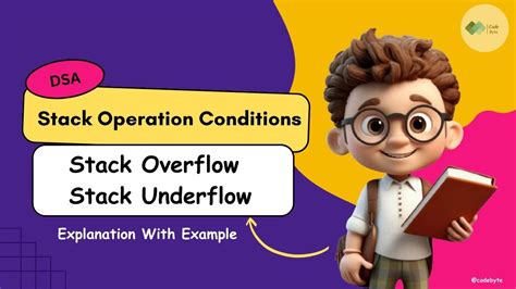 Stack Operation Conditions Stack Overflow Stack Underflow Data