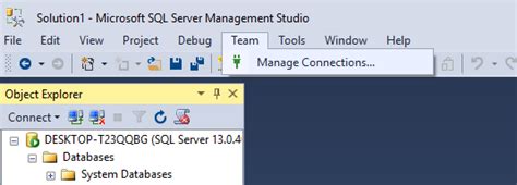 How To Use Source Control With SQL Server Management Studio SSMS
