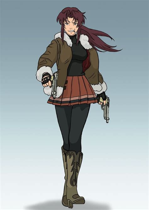 Revy Black Lagoon Black Lagoon Anime Black Lagoon Lagoon