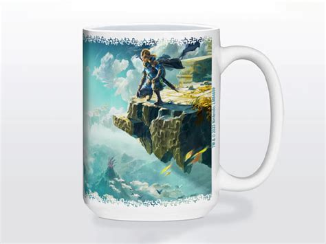 The Legend Of Zelda Tears Of The Kingdom Landscape 15 Oz Mug