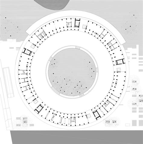 Circular Building Plan