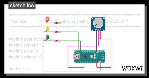 Zabavnaelektronikafunkce Wokwi Esp32 Stm32 Arduino Simulator