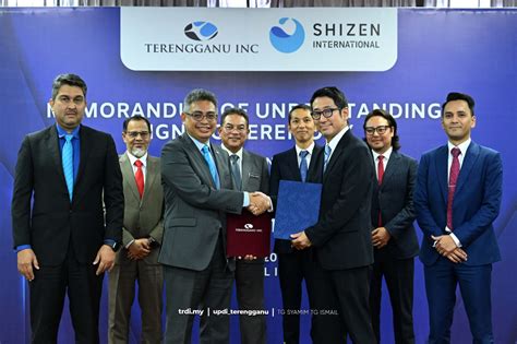 Shizen International And Terengganu Incorporated Sdn Bhd Sign An Mou
