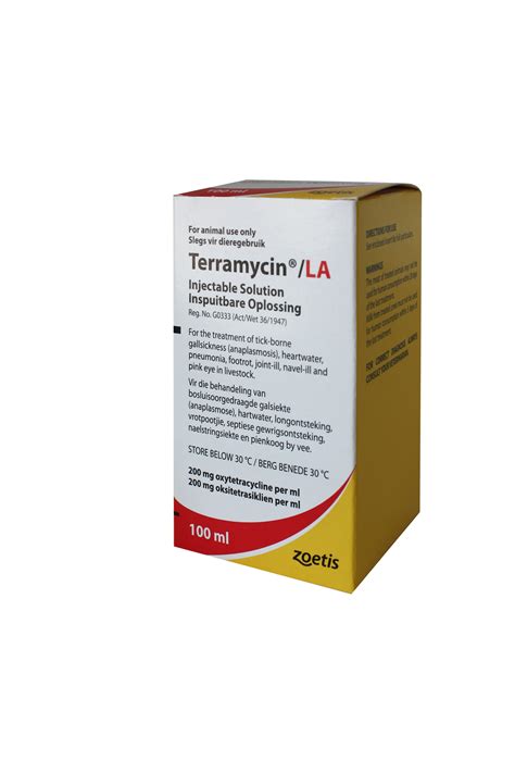 Terramycin La Injectable 100ml Biovet