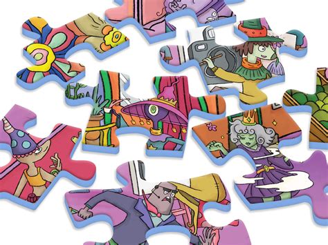 Mystery Puzzle Game Decode The Hidden Secret Message Odd Pieces
