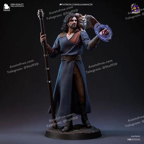 Gale Baldurs Gate 3 3d Print Model Free High Quality Models For