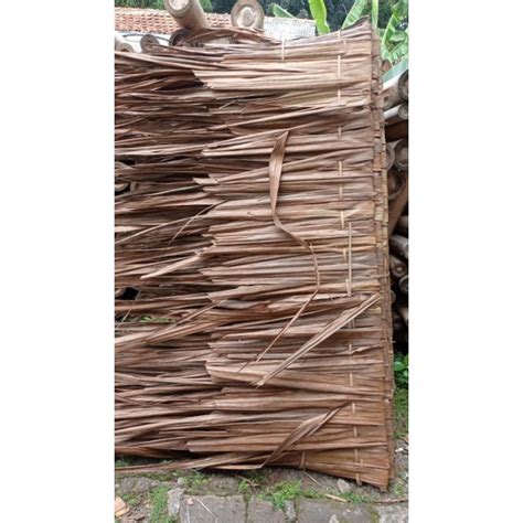 Jual Atap Daun Rumbia Daun Kiray Satuan Minimal Order 5 Lembar Shopee