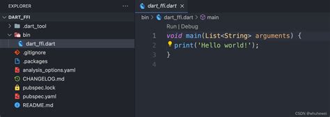在dart中使用ffi调用rust函数dart Ffi Csdn博客