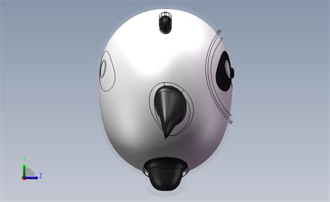 冰墩墩sw2020 可编辑 SOLIDWORKS 2020 模型图纸下载 懒石网