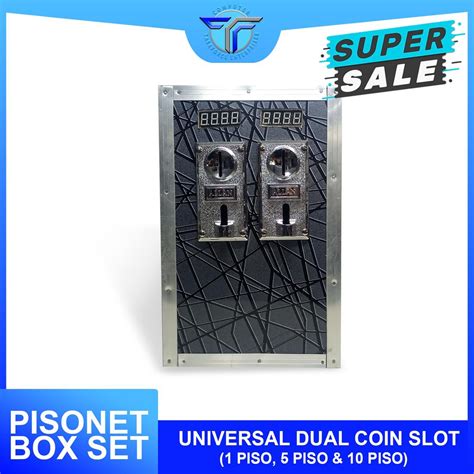 Twin Pisonet Dual Box Universal Coinslot Shopee Philippines