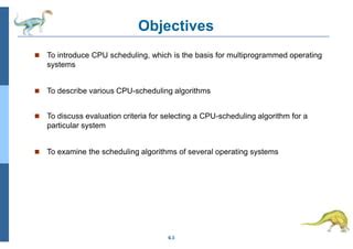Operating Systems Processes Scheduling Pptx