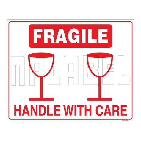 Tatco Tco10951 Fragilehandle With Care Shipping Label 59 Off