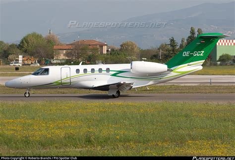 OE GCZ Private Cessna 525C CitationJet CJ4 Photo By Roberto Bianchi Piti Spotter Club ID