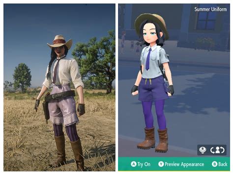 Uva Academy Uniforms From Pokemon Violet R Reddeadfashion