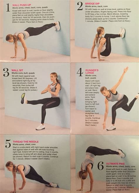Printable Pilates Workout Routine