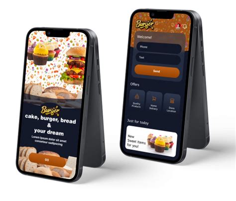 Bakery App Ui Design Behance
