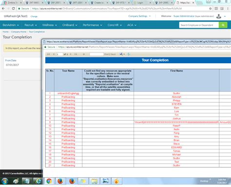 Nf 3933 Azure Uirefresh Qa Test1 Onboard Reports Incorrect Values Displayed In Report