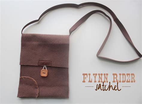 EAT SLEEP MAKE PARTY Flynn Rider Satchel Rapunzel Braid Tangled