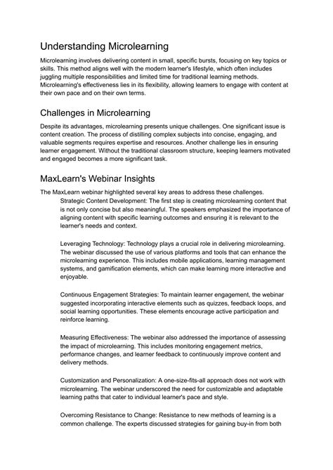 Ppt Overcoming Microlearning Challenges A Maxlearn Webinar
