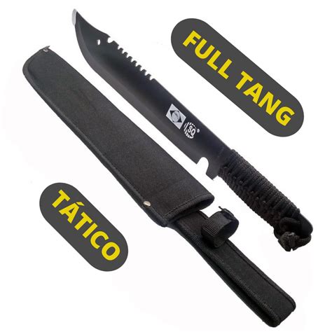 Facão Militar Tático Camping Pesca Corta Mato Abrir Coco Shopee Brasil