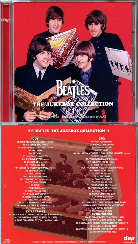The Beatles The Jukebox Collection Vol 1 2 Cd Set 2024 Dap