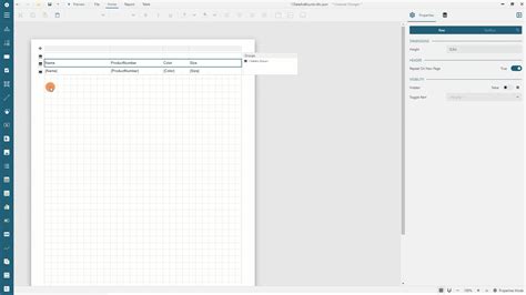 get started with master detail reports for nested datasets