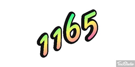 1165 Номер Анимированные  дизайны логотипов