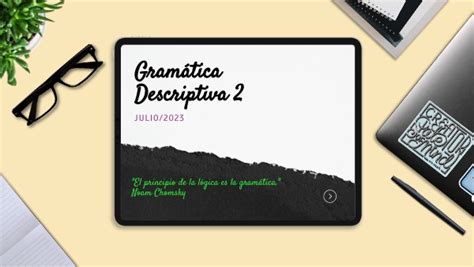 Clase 1 03 07 Gramática Descriptiva