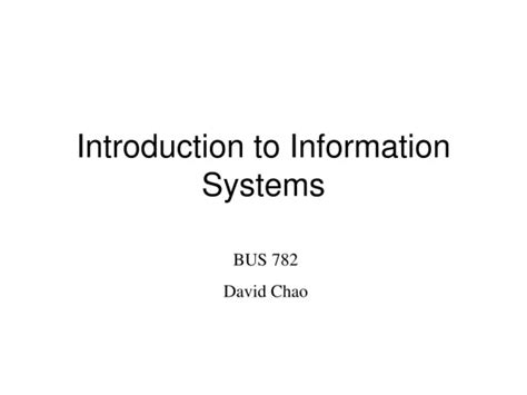 Ppt Introduction To Information Systems Powerpoint Presentation Free Download Id1660367