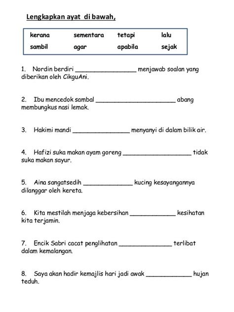 Ujian Selaras 2 Bahasa Melayu Tahun 3 2017 Elementary Learning Malay
