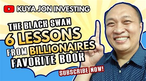 6 Lessons From The Black Swan By Nassim Nicholas Taleb Investing Book