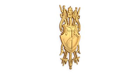 Classic Decor Ornament 322 3d Model Turbosquid 2112336