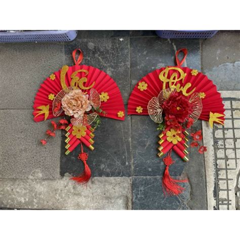 Tuyển chọn hình quạt trang trí tết đẹp đến từng chi tiết