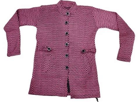 Party Wear Purple Dotted Ladies Woolen Coat At ₹ 140piece In Ludhiana