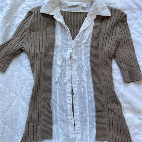 Fitted Layered Half Sleeve Womens Top Beautiful Depop