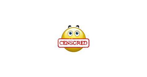 Censored Smiley Symbols And Emoticons