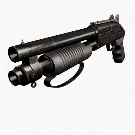 Assault Shotgun 3d Model