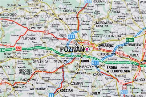 POLSKA MAPA SAMOCHODOWA MAGNETYCZNA