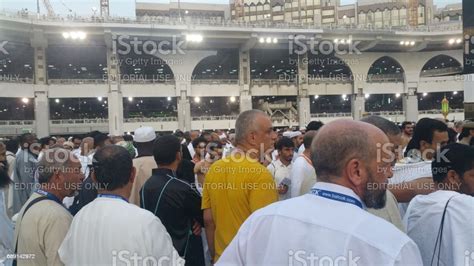 메카 사우디 아라비아 9 월 2016전 람 모스크에 메카 또는 Umrah 메카 사우디 아라비아에서 수행 하기 위해 모인 세계에서