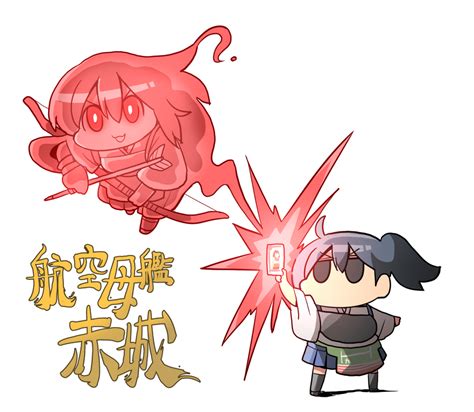 Kaga And Akagi Kantai Collection Drawn By Kakuzatoukoruneriusu