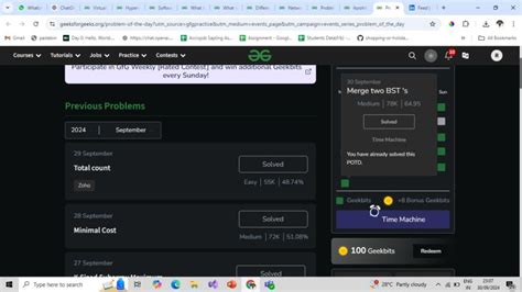 Rohit Kumar On Linkedin 21daypotdstreak Geekstreak2024 Codingjourney Problemsolving