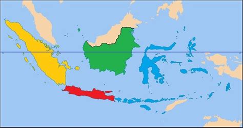 Detail Gambar Peta Indonesia Berwarna Koleksi Nomer