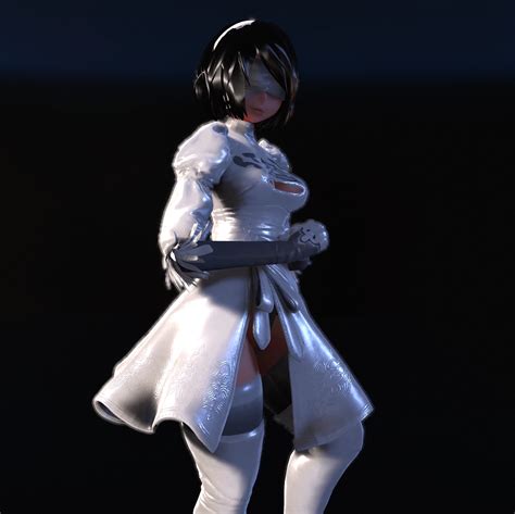 Vrchat Avatar 2b 2p Original Vrmodels 3d Models For Vr Ar
