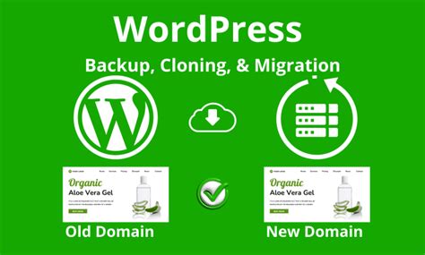 Wordpress Website Backup Cloning Migration And Transfer