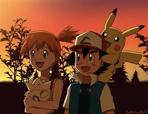 ‘pokeshipping A Fan Art By ‘sapphireluna Raaml