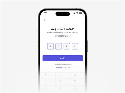Otp Verification Screen Ui By Syed Abrar On Dribbble