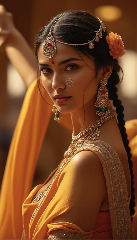 Women With Jewellery Image Created By User Raju Tensor Art