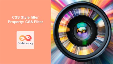 Css Style Filter Property Css Filter Codelucky