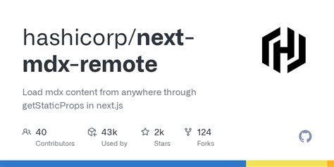 Github Hashicorp Next Mdx Remote Load Mdx Content From Anywhere