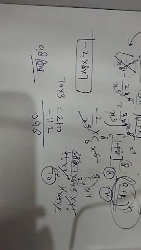 Binomial Theorem Rg Math Xi Exercise 1a For The Following Questions